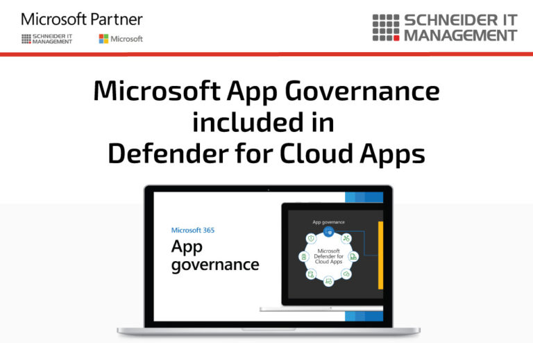 Microsoft App Governance included in Defender for Cloud Apps [2023 ...