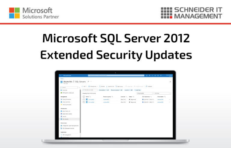 Microsoft SQL Server 2012 Extended Security Updates available