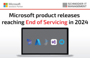Microsoft product releases reaching End of Servicing 2024