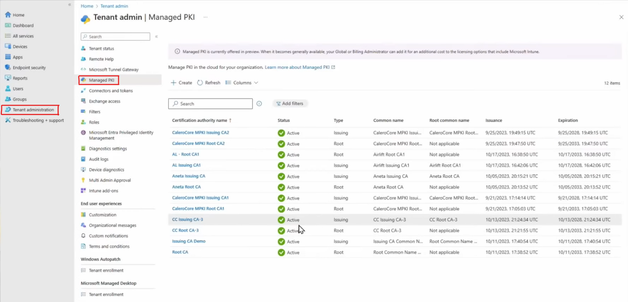 Microsoft Cloud PKI: Easy Certificate Management in the Cloud