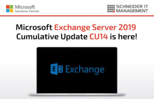 Exchange Server 2019 Cumulative Update CU14 available