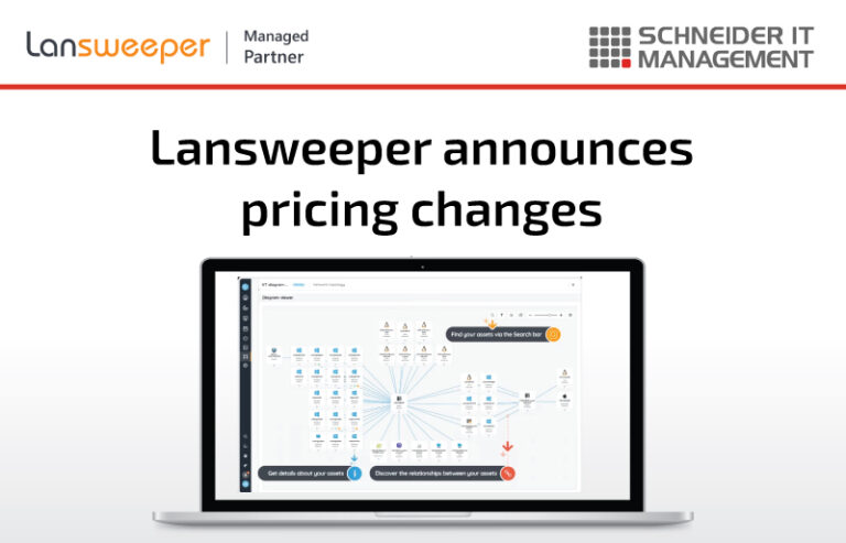 Lansweeper Pricing Changes - SCHNEIDER IT MANAGEMENT