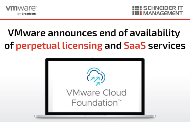 VMware: End of Perpetual Licensing and SaaS Services