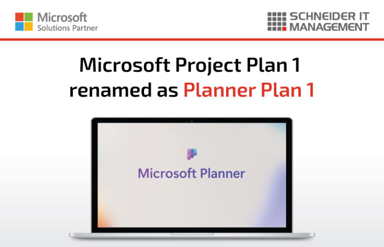 Microsoft Project Plan 1 renommé Planner Plan 1