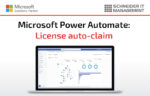 Microsoft Power Automate: License auto-claim