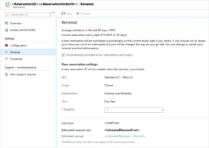 Microsoft Azure automatic reservation renewal - How To [2024]
