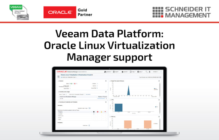 Veeam Data Platform: Oracle Linux Virtualization Manager support
