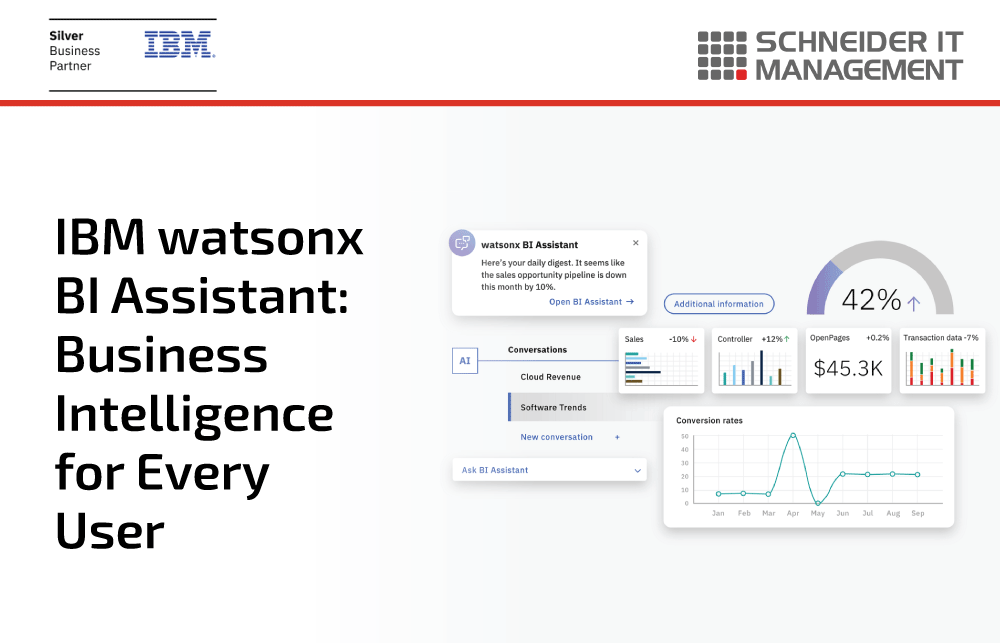 IBM watsonx BI Assistant: Business Intelligence for Every User IBM watsonx BI Assistant: Business Intelligence for Every User