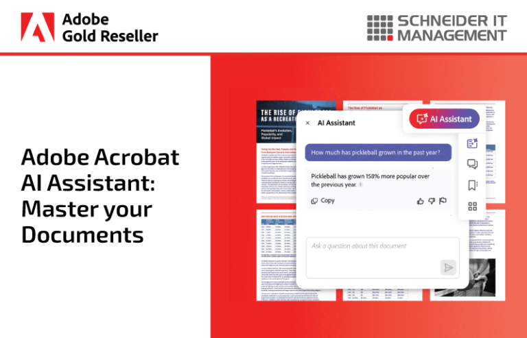 Adobe AI Assistant for Acrobat available - SCHNEIDER IT MANAGEMENT