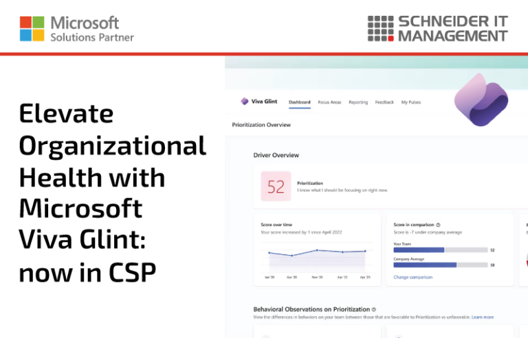Microsoft Viva Glint available in CSP: Employee Engagement
