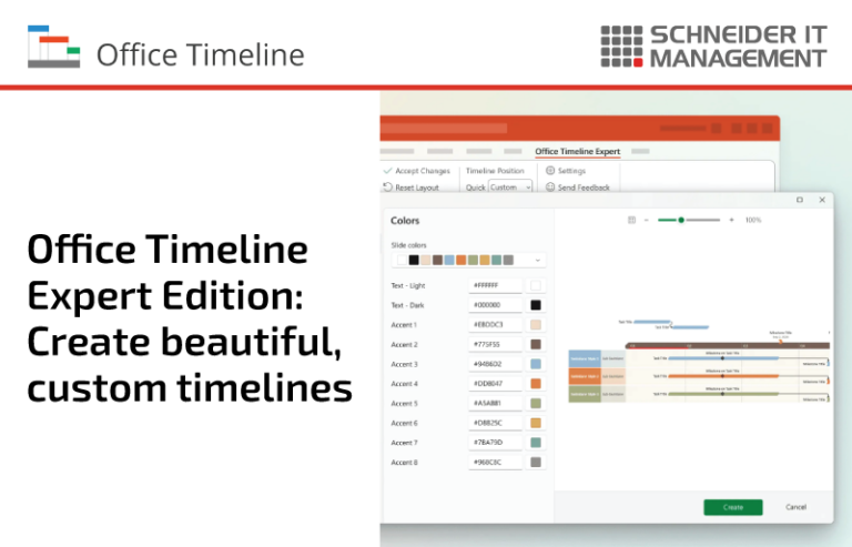 Office Timeline Expert Edition: Perfect for Branding - SCHNEIDER IT ...