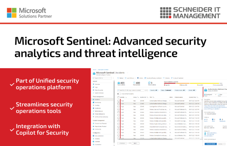 Microsoft Sentinel: Advanced security analytics and threat intelligence ...