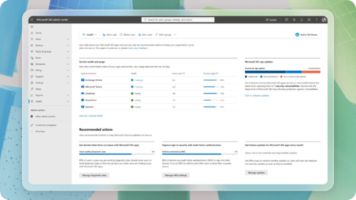 Microsoft 365 admin center: Mandatory Multifactor Authentication