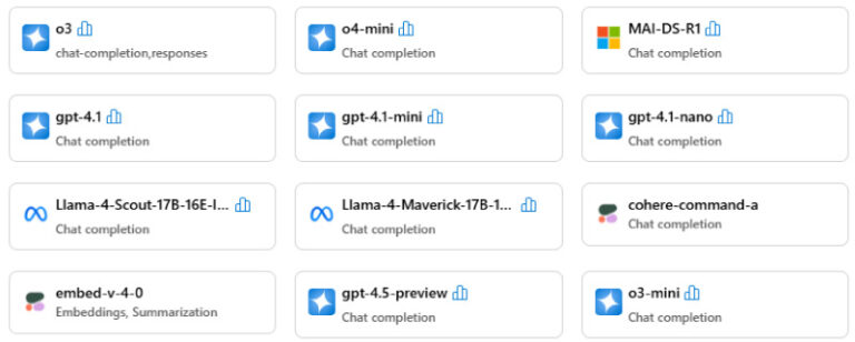 Microsoft Azure AI Foundry: GPT-4.1, o3 und o4-mini verfügbar - SCHNEIDER IT MANAGEMENT