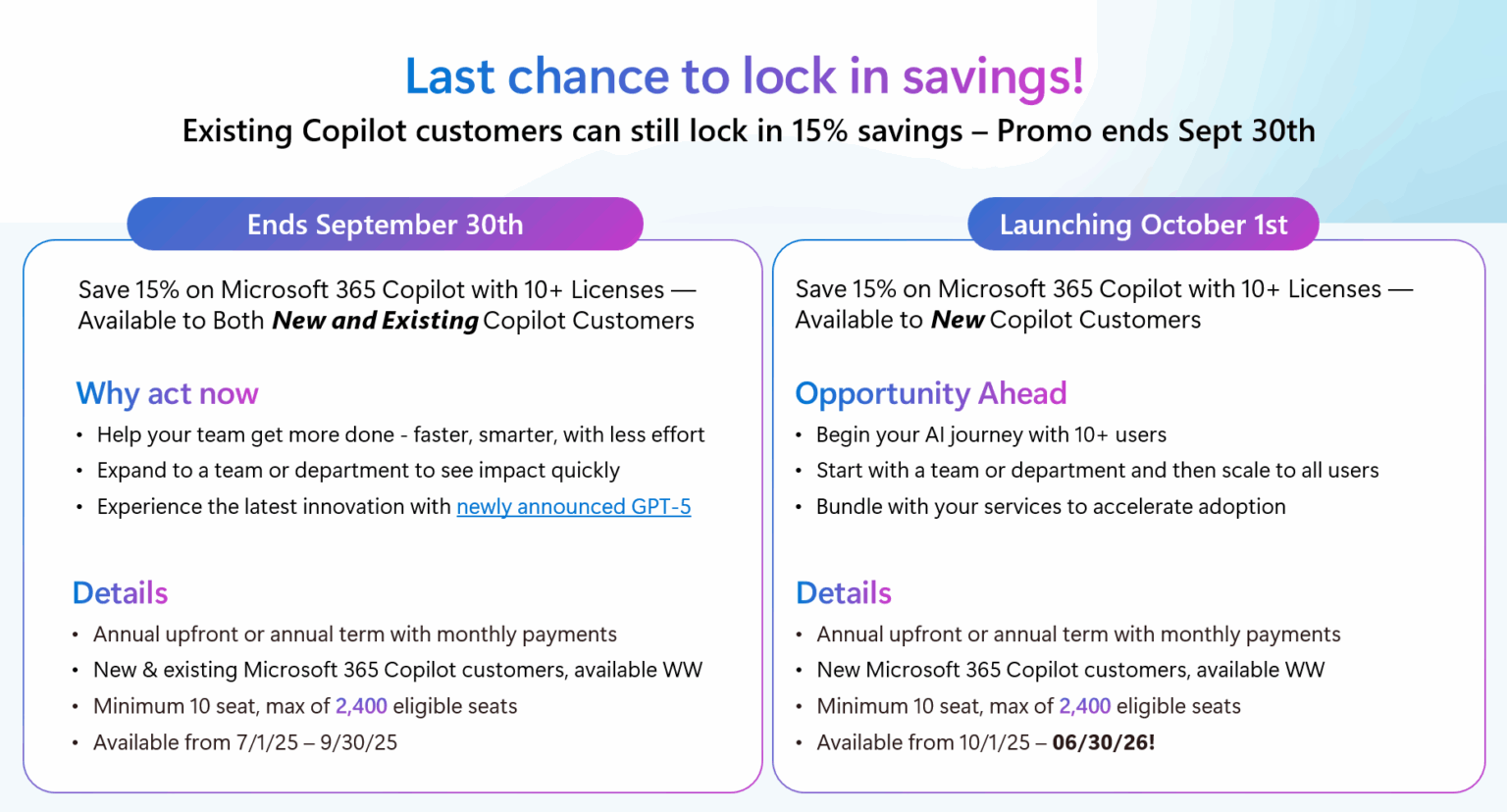 Save 15% on Microsoft 365 Copilot: NEW Promotion [2026]